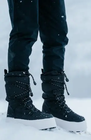 BAFFIN Geneva Waterproof Winter Boots - Black