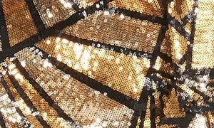 Dress The Population Alaya Strapless Sequin Mini Dress