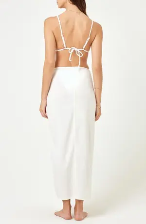 L*Space Portela Cover-up Sarong - Cream