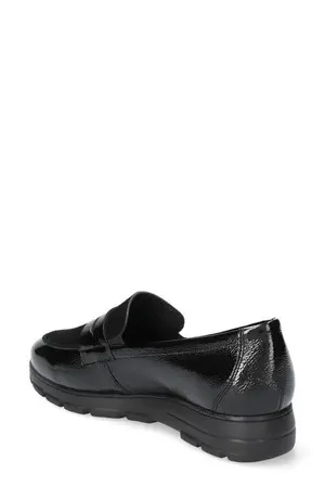Mephisto Carima Penny Loafer - Black Patent