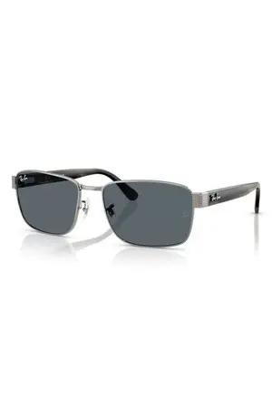 Ray-ban 62mm Square Sunglasses