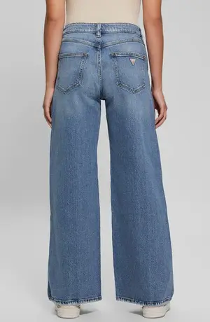 Guess Bellflower Wide-leg Jeans