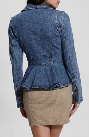 Guess Denim Moto Jacket