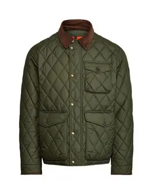 Polo Ralph Lauren Water-repellent Quilted Jacket - Green