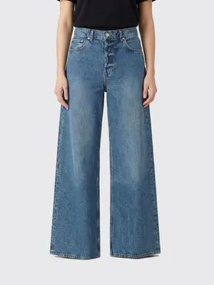 ANINE BING Hugh High-waisted Straight-leg Jeans