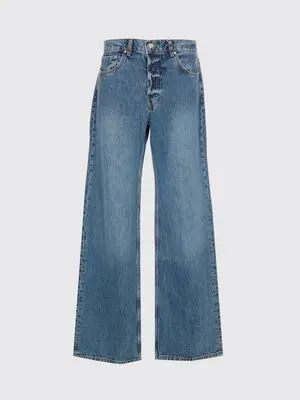 ANINE BING Hugh High-waisted Straight-leg Jeans