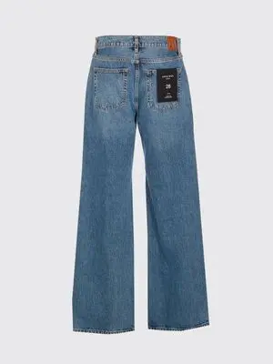 ANINE BING Hugh High-waisted Straight-leg Jeans