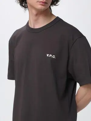 A.p.c. Crewneck T-shirt - Brown