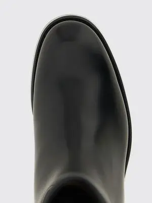 Church's Michelle Knee-high Calfskin Leather Boots With Side Buckle