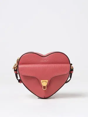 COCCINELLE Heart Shaped Mini Bag