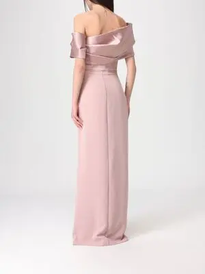 Solace London Off-the-shoulder Maxi Dress With Slit