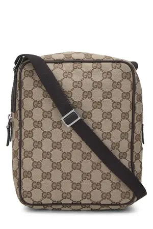 Gucci Original Gg Canvas Camera Bag
