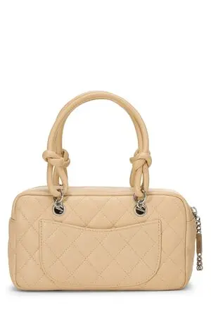 Chanel Lambskin Cambon Bowler Bag