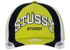 StÜssy Low Pro Souvenir Strapback Cap - Lime