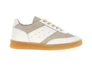 MAISON MARGIELA Suede Sneakers - White/beige