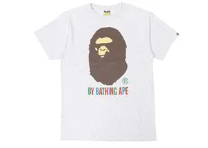 A BATHING APE Colors Bathing Ape Tee Shirt - Gray