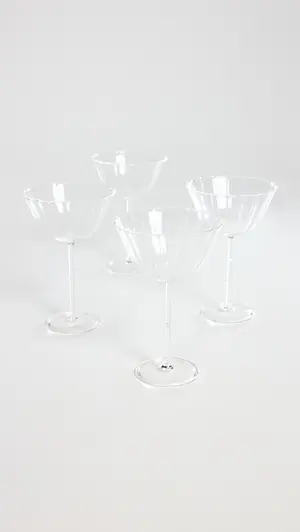 SOPHIE LOU JACOBSEN Cosmo Coupe Glass Set