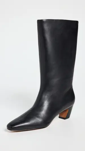 LOEFFLER RANDALL Cleo Kicked Heel Mid-calf Boots