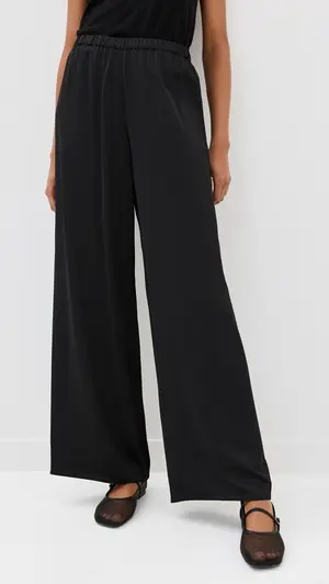 Jenni Kayne Demi Wide Leg Pants - Black