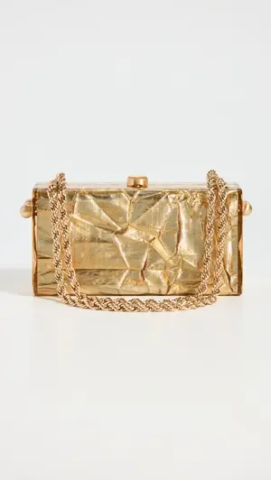 Cult Gaia Hajar Shoulder Bag - Gold
