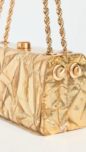 Cult Gaia Hajar Shoulder Bag - Gold