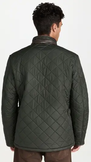 Barbour Powell Quilted Jacket - Sage