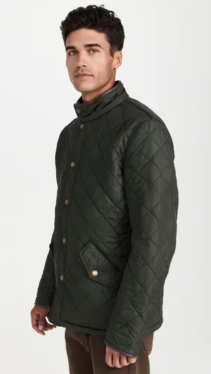 Barbour Powell Quilted Jacket - Sage