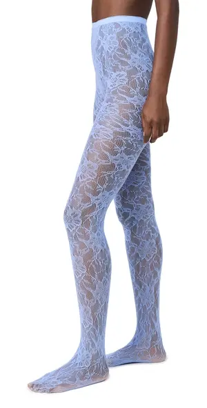 STEMS Stems Eden Mesh Tights Blue