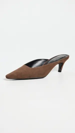 BLACK SUEDE STUDIO Logan 50mm Pumps