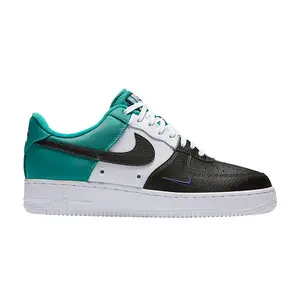 Nike Air Force 1 Low Mini Swoosh Sneakers - Black