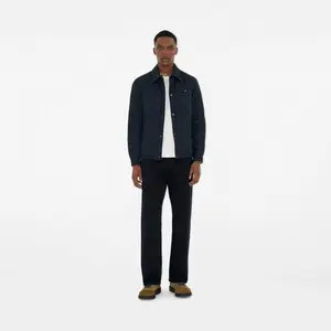 Burberry Reversible Quilted Nylon Overshirt - Navy