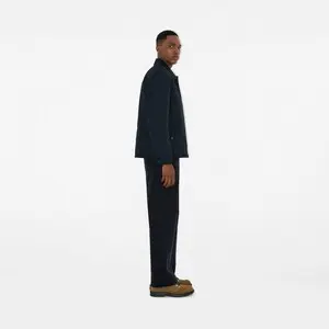 Burberry Reversible Quilted Nylon Overshirt - Navy