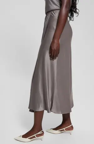 Guess Anastasia Satin Maxi Skirt