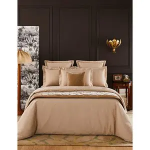 YVES DELORME Triomphe Cotton Duvet Cover - Dune
