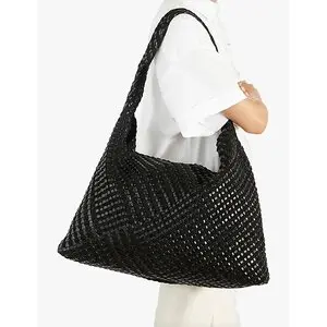 DUNE Extra-large Woven Shoulder Bag