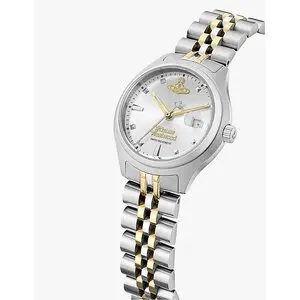 VIVIENNE WESTWOOD Little Camberwell Quartz Watch - Silver/ipg