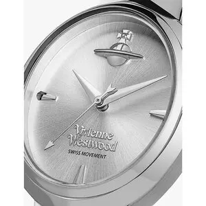 VIVIENNE WESTWOOD Armour Stainless-steel Quartz Watch - Silver