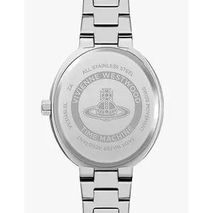 VIVIENNE WESTWOOD Armour Stainless-steel Quartz Watch - Silver