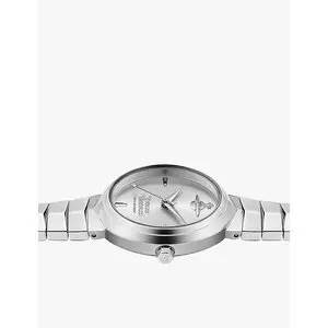 VIVIENNE WESTWOOD Armour Stainless-steel Quartz Watch - Silver