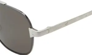 CARTIER 56mm Polarized Panthos Sunglasses - Black
