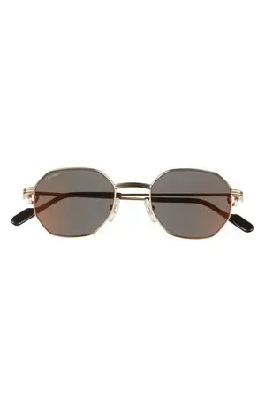 CARTIER Octagon Frame Sunglasses - Gold