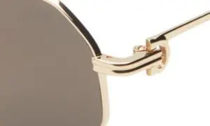 CARTIER Octagon Frame Sunglasses - Gold