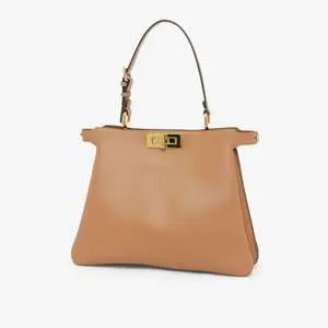 Fendi Peekaboo Soft Medium Bag - Beige