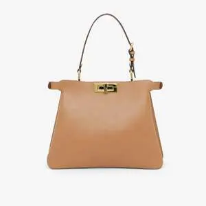 Fendi Peekaboo Soft Medium Bag - Beige