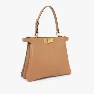 Fendi Peekaboo Soft Medium Bag - Beige