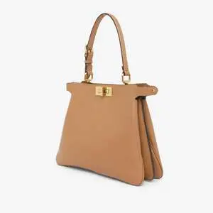 Fendi Peekaboo Soft Medium Bag - Beige