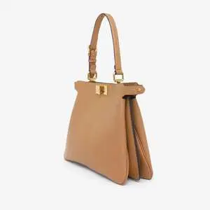 Fendi Peekaboo Soft Medium Bag - Beige