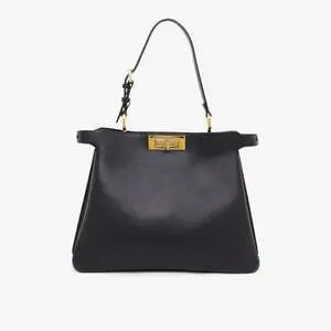 Fendi Peekaboo Soft Medium Bag - Black