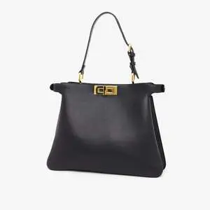 Fendi Peekaboo Soft Medium Bag - Black