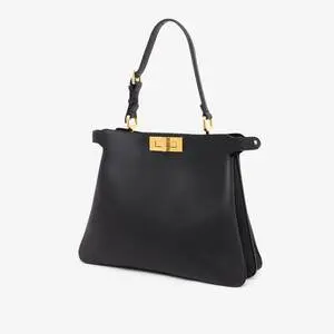 Fendi Peekaboo Soft Medium Bag - Black